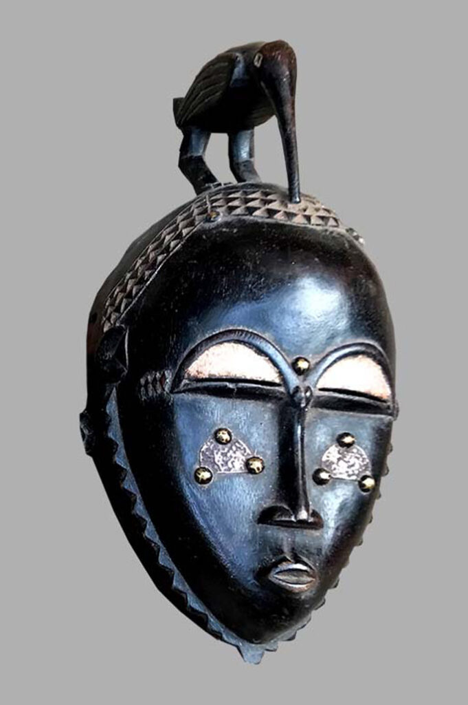 Masque Yaouré /Yohoure Lomane - Galerie Savane