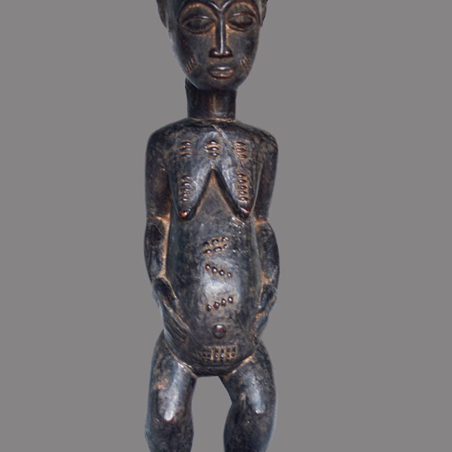 Statue fétiche Baoulé Blolo-Bla, Côte d’Ivoire - Galerie Savane